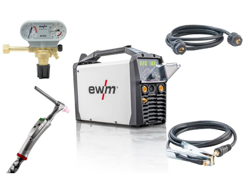 EWM Picotig 220 Puls DC 5P Lasapparaat set | Industore